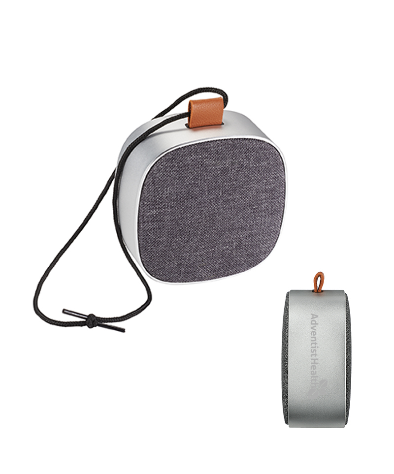 Tahoe Metal & Fabric Waterproof Bluetooth Speaker