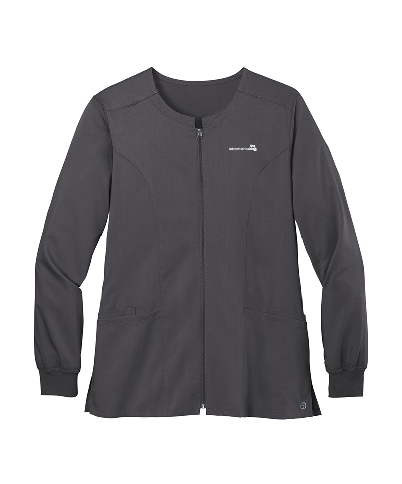 WonderWink Women’s Premiere Flex Full-Zip Scrubs Jacket