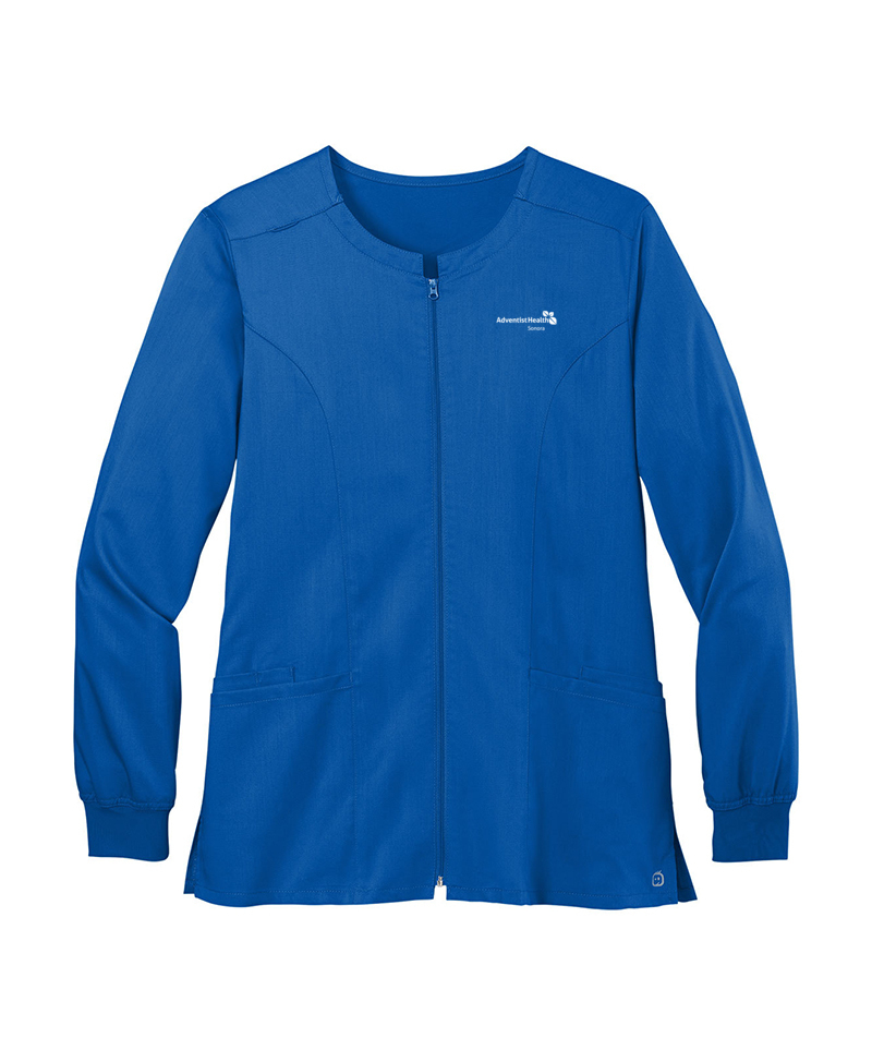 WonderWink Women’s Premiere Flex Full-Zip Scrub Jacket